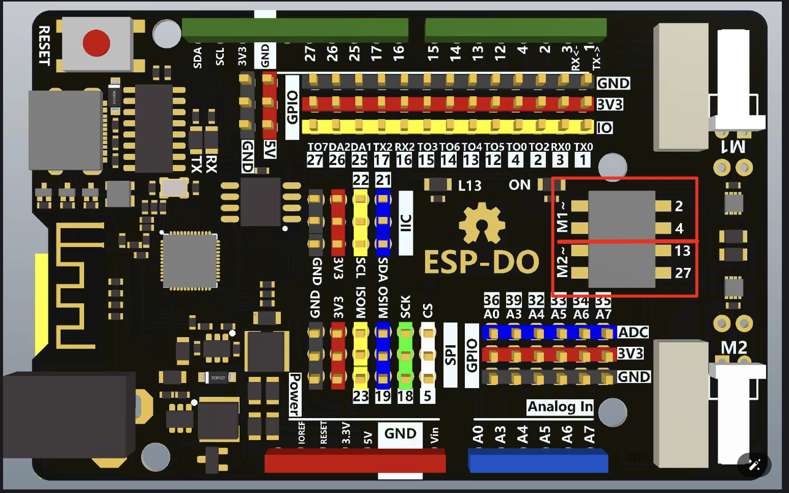 ESP32 Do 电机使用